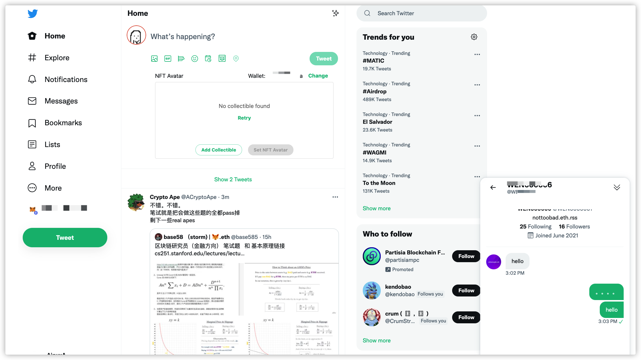 [Bug] Incorrect inject behavior when open message dialog on Twitter main page · Issue #5268 ...