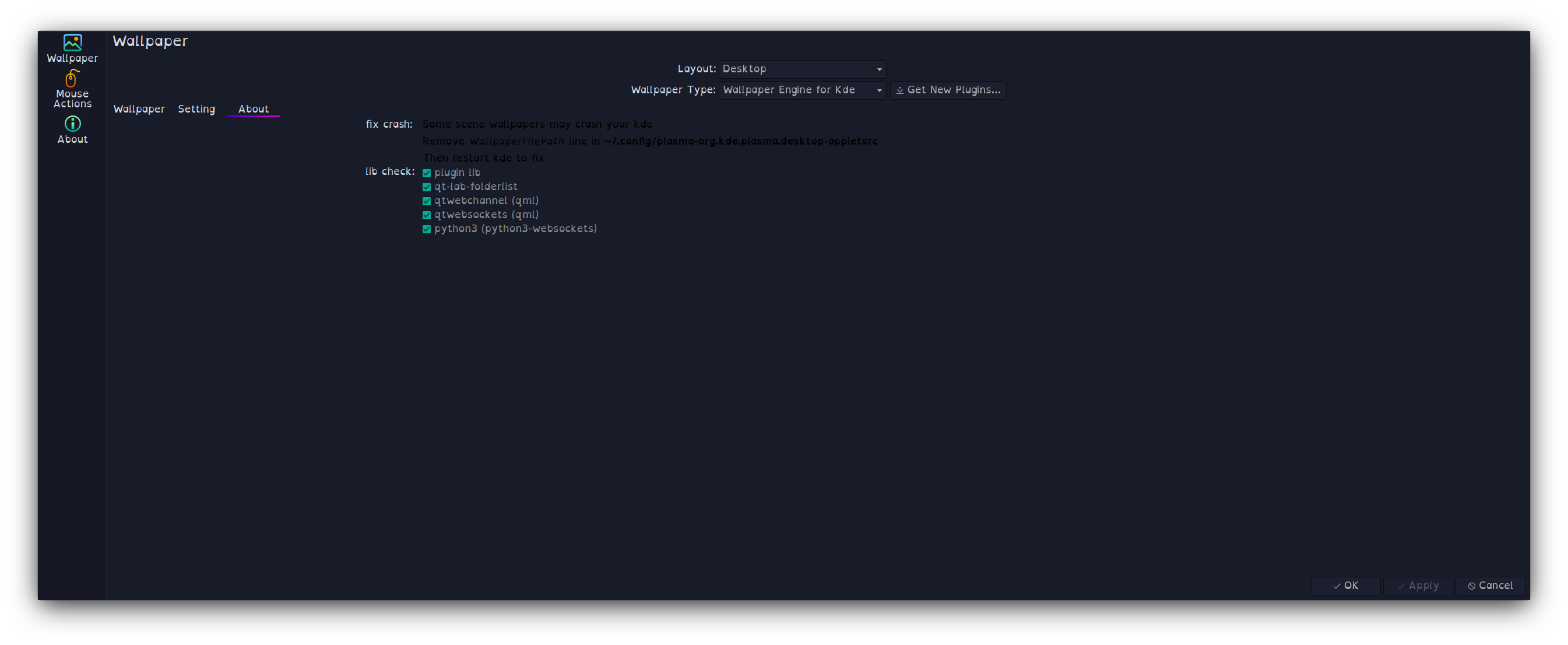 No Wallpapers are available to use. · Issue #62 · catsout/wallpaper-engine-kde-plugin · GitHub