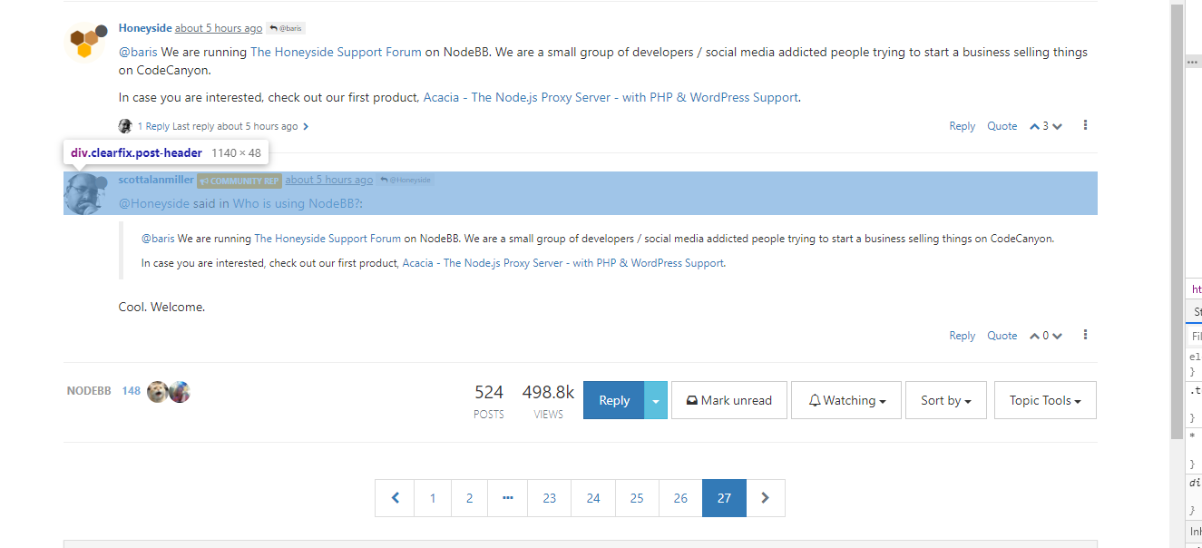 Links not clickable due to post header in topics · Issue #7814 · NodeBB/NodeBB · GitHub