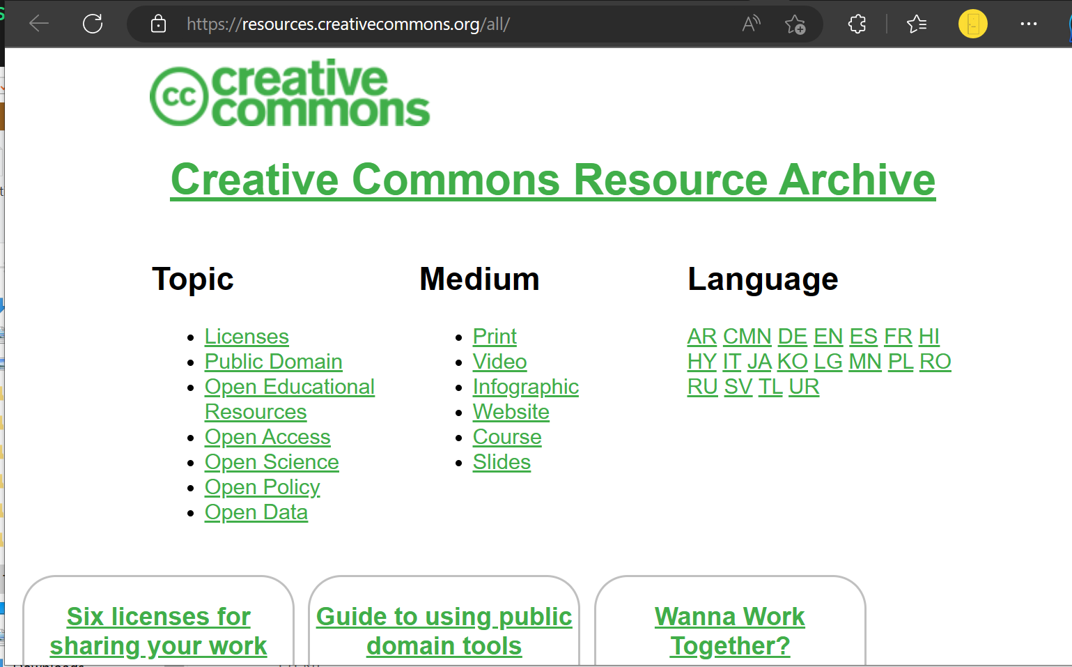 [Feature] Add a new resource · Issue #86 · creativecommons/cc-resource-archive · GitHub