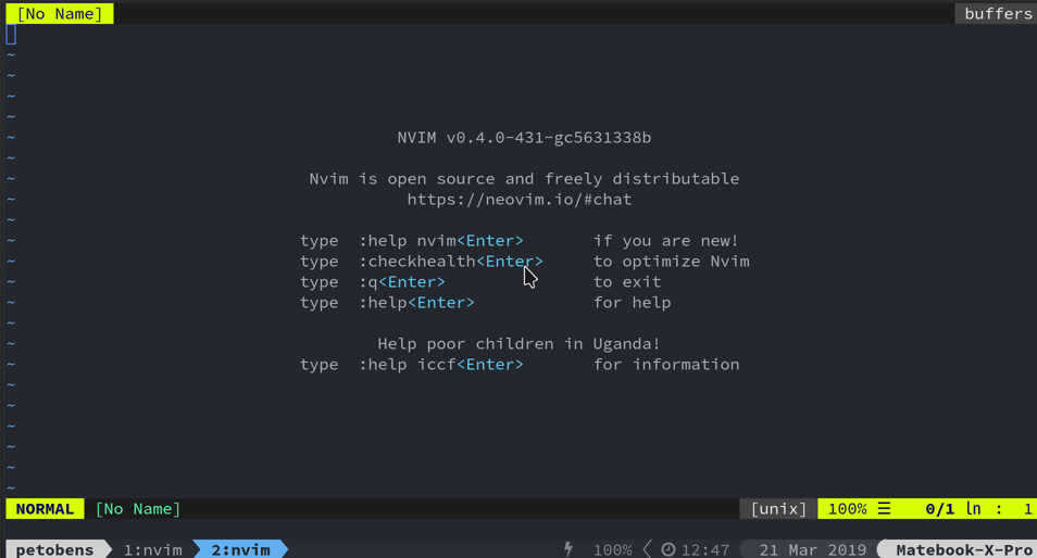 Denite integration partially broken · Issue #1889 · vim-airline/vim-airline · GitHub