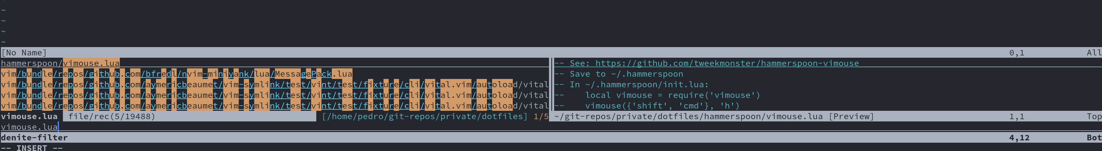 Feature request: Floating window preview · Issue #753 · Shougo/denite.nvim · GitHub