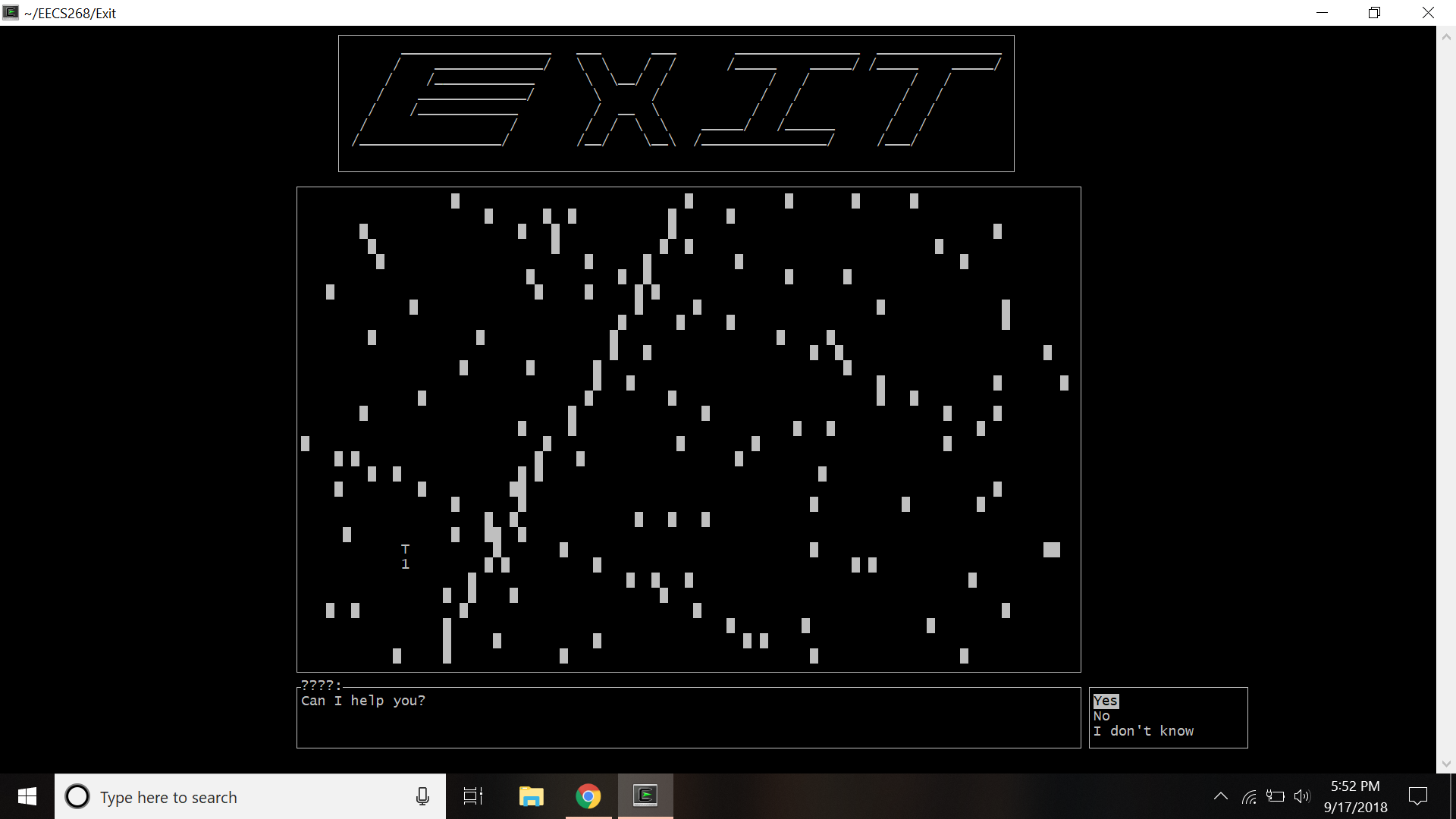 GitHub - bcverdict/Procedural-Generation-in-Terminal-Game