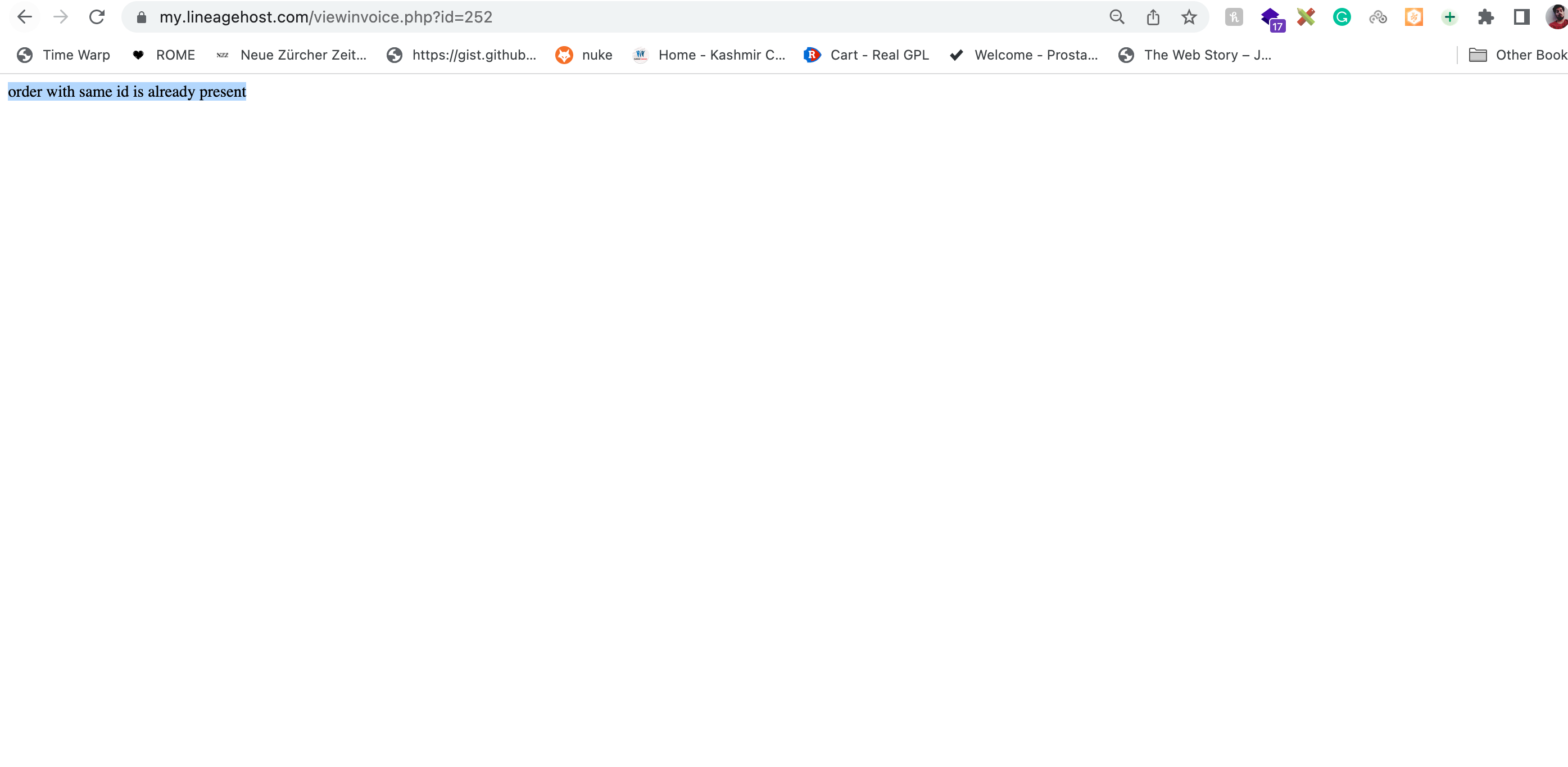 order with same id is already present · Issue #10 · cashfree/cashfree-whmcs · GitHub