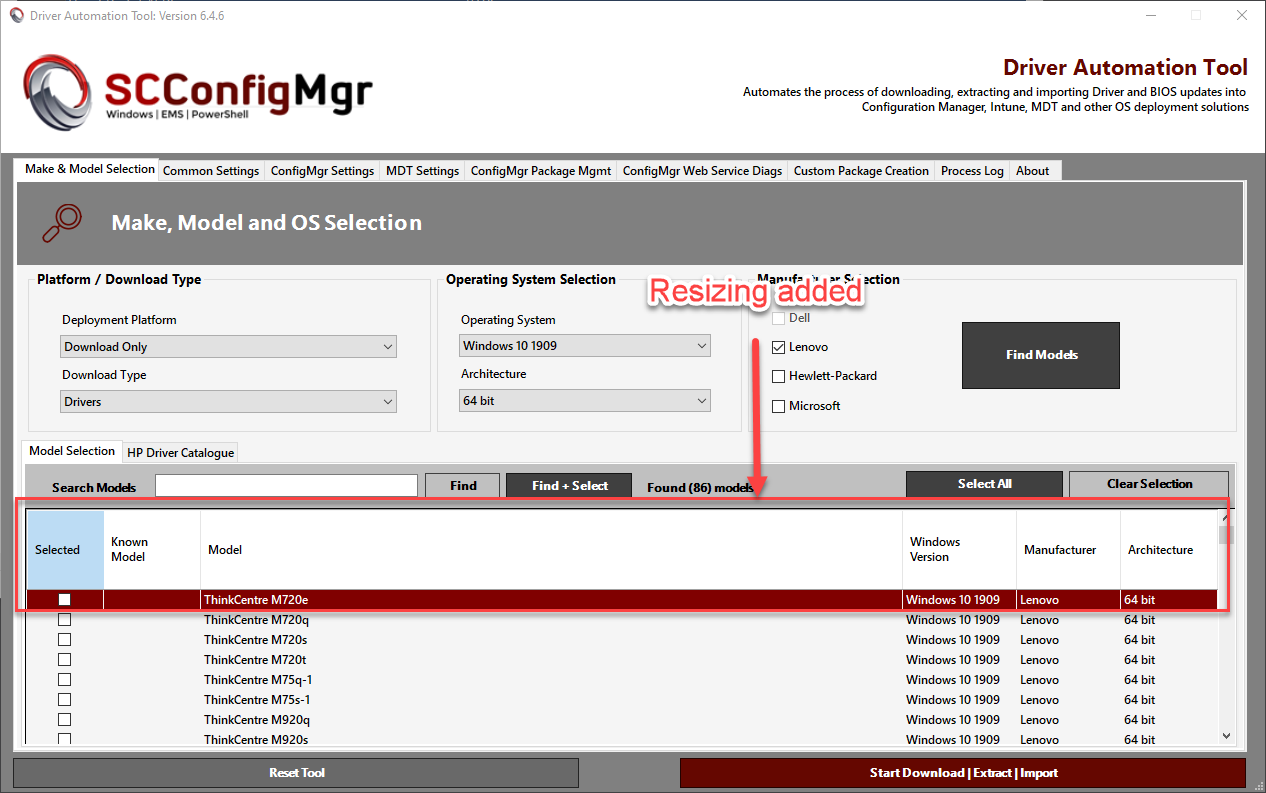 Resize issue on DriverAutomationTool v6.4.6 · Issue #1 · maurice-daly ...