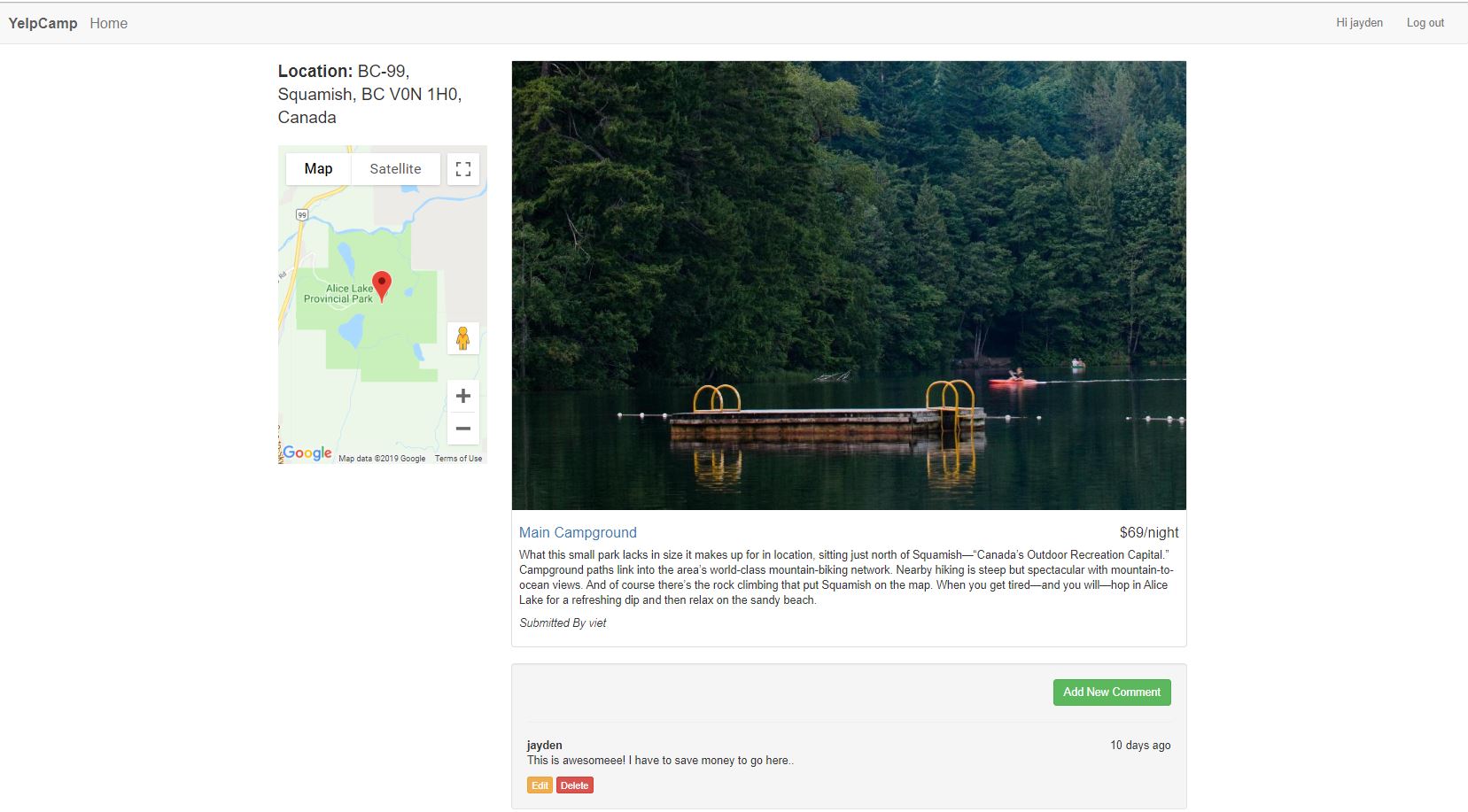 GitHub - viet-quocnguyen/yelp-camp-project: This is my first Node.js project!