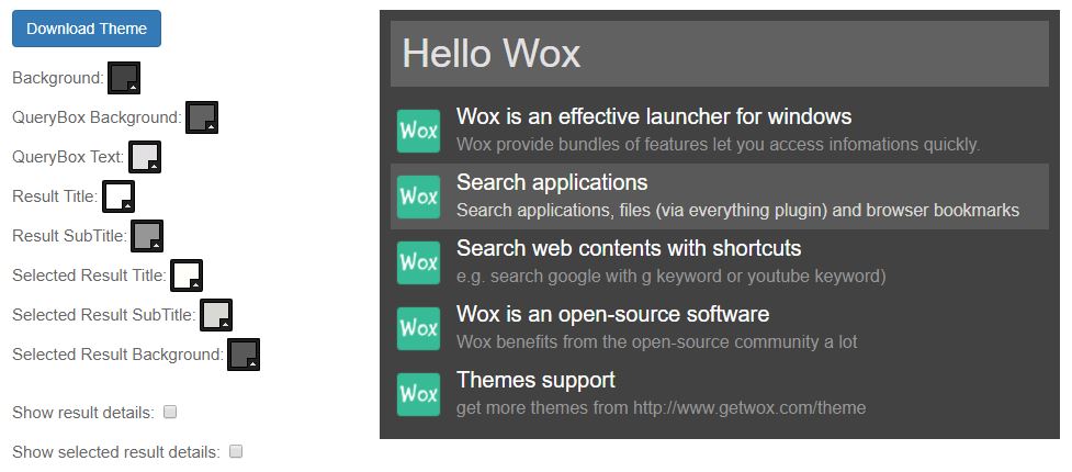 Hide applicaction description · Issue #1648 · Wox-launcher/Wox · GitHub