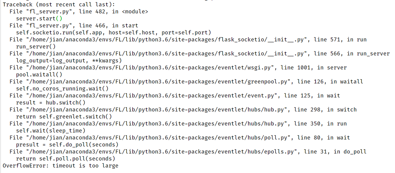 WARNING:socketIO-client:127.0.0.1:1234/socket.io [engine.io waiting for connection ...