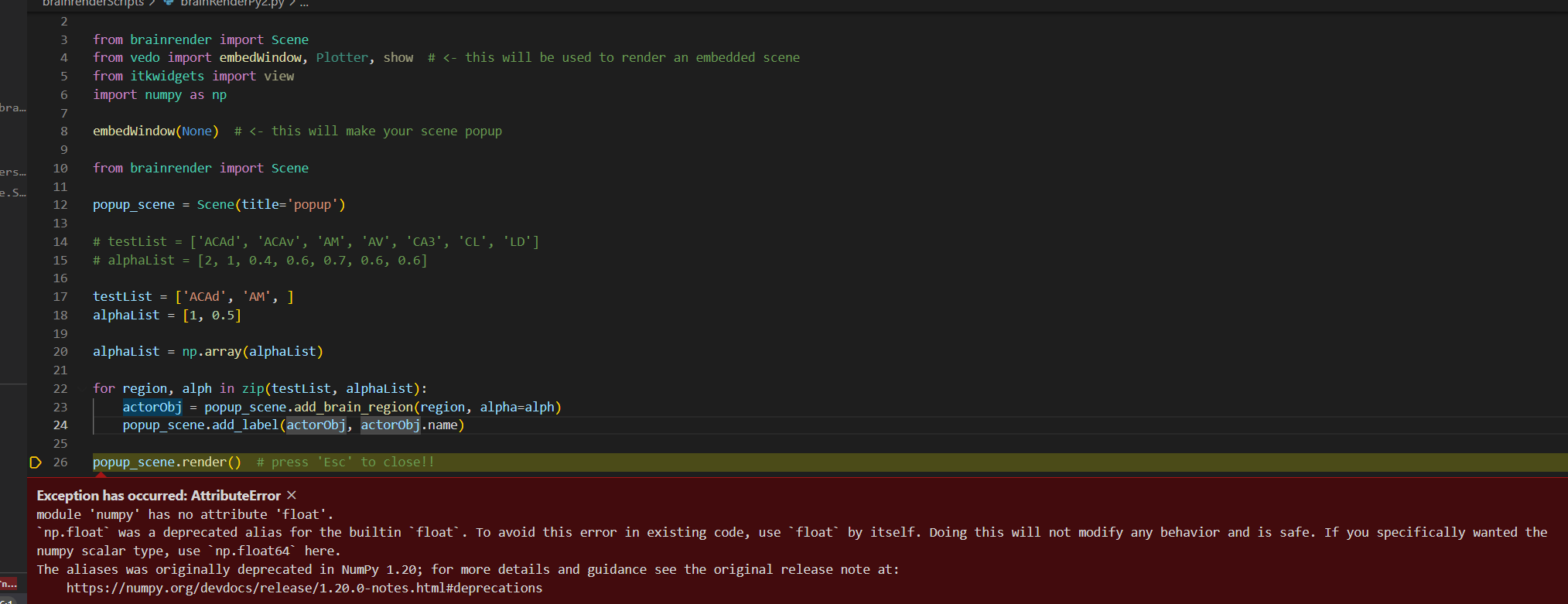 Rendering with labels not working · Issue #234 · brainglobe/brainrender ...