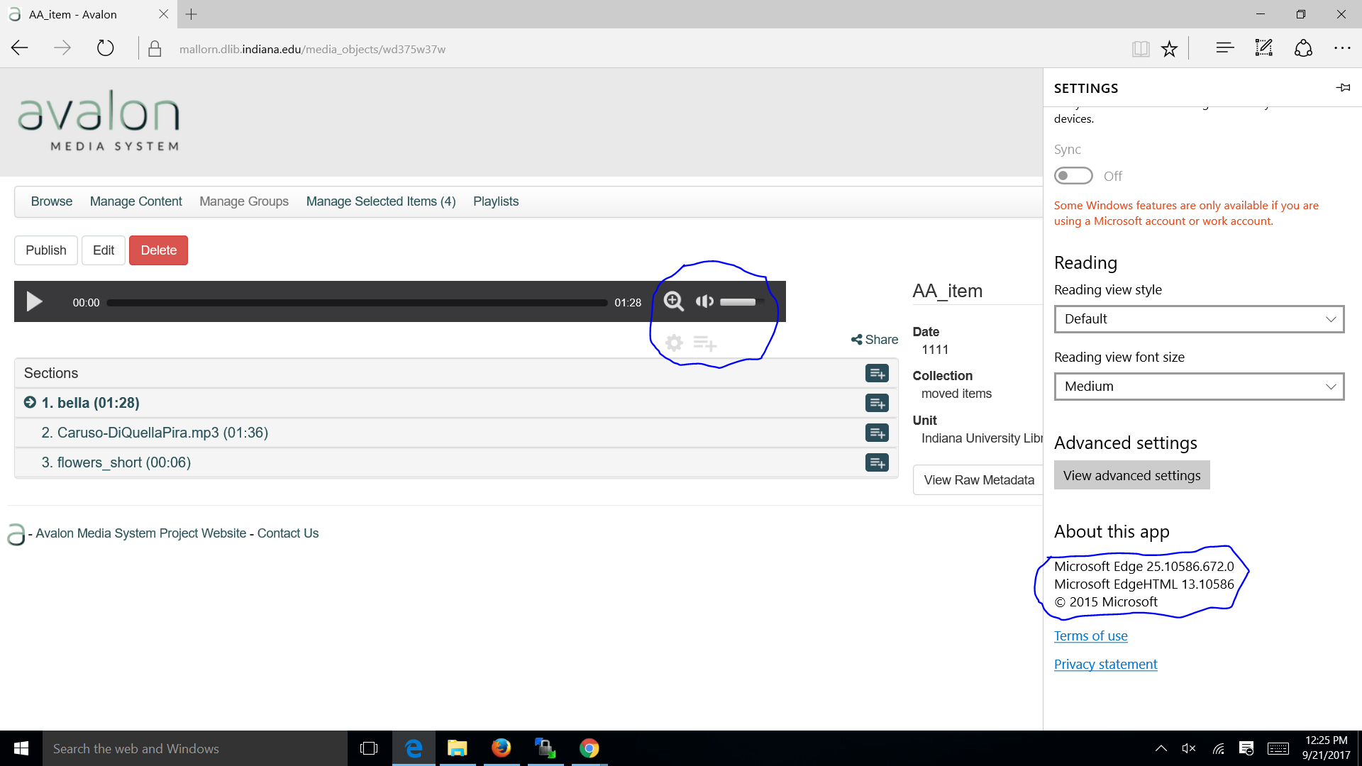 Audio player icons going out of alignment in Microsoft Edge · Issue #1762 · avalonmediasystem ...