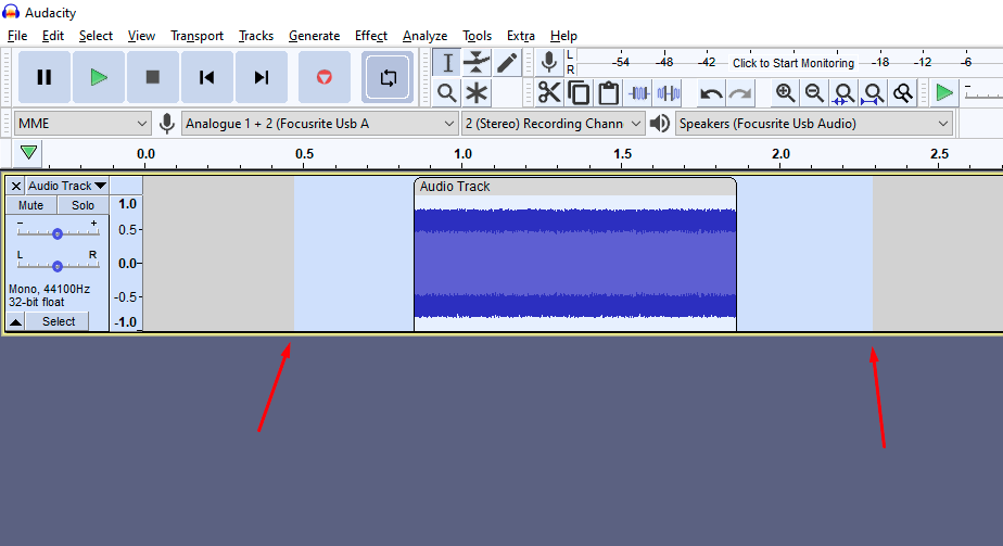 Detach at silences. Audacity crashes with clips that trimmed and overlapped · Issue #2072 ...