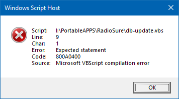 Error in one PC · Issue #2 · GHbasicuser/RB2RS-Database-Updater · GitHub