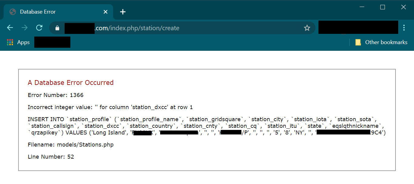 Database error on parameter station_dxcc when trying to create new station · Issue #532 ...