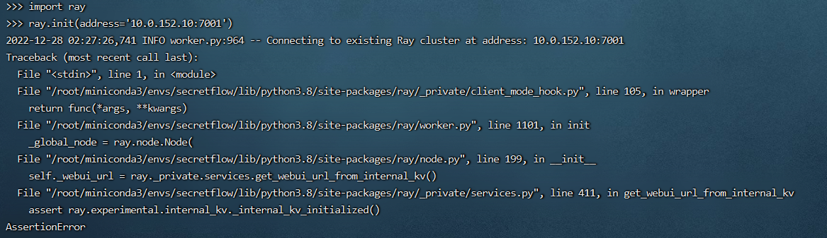 docker 集群下，运行测试代码，报错 · Issue #238 · secretflow/secretflow · GitHub