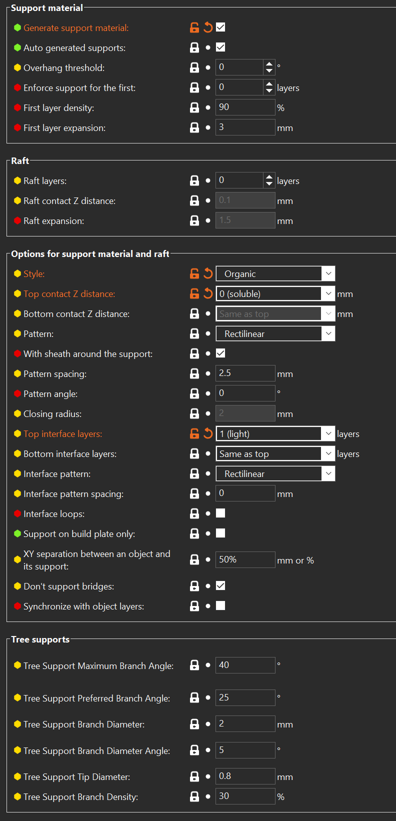 Organic support with Top contact Z distance produces errors · Issue #9547 · prusa3d/PrusaSlicer ...