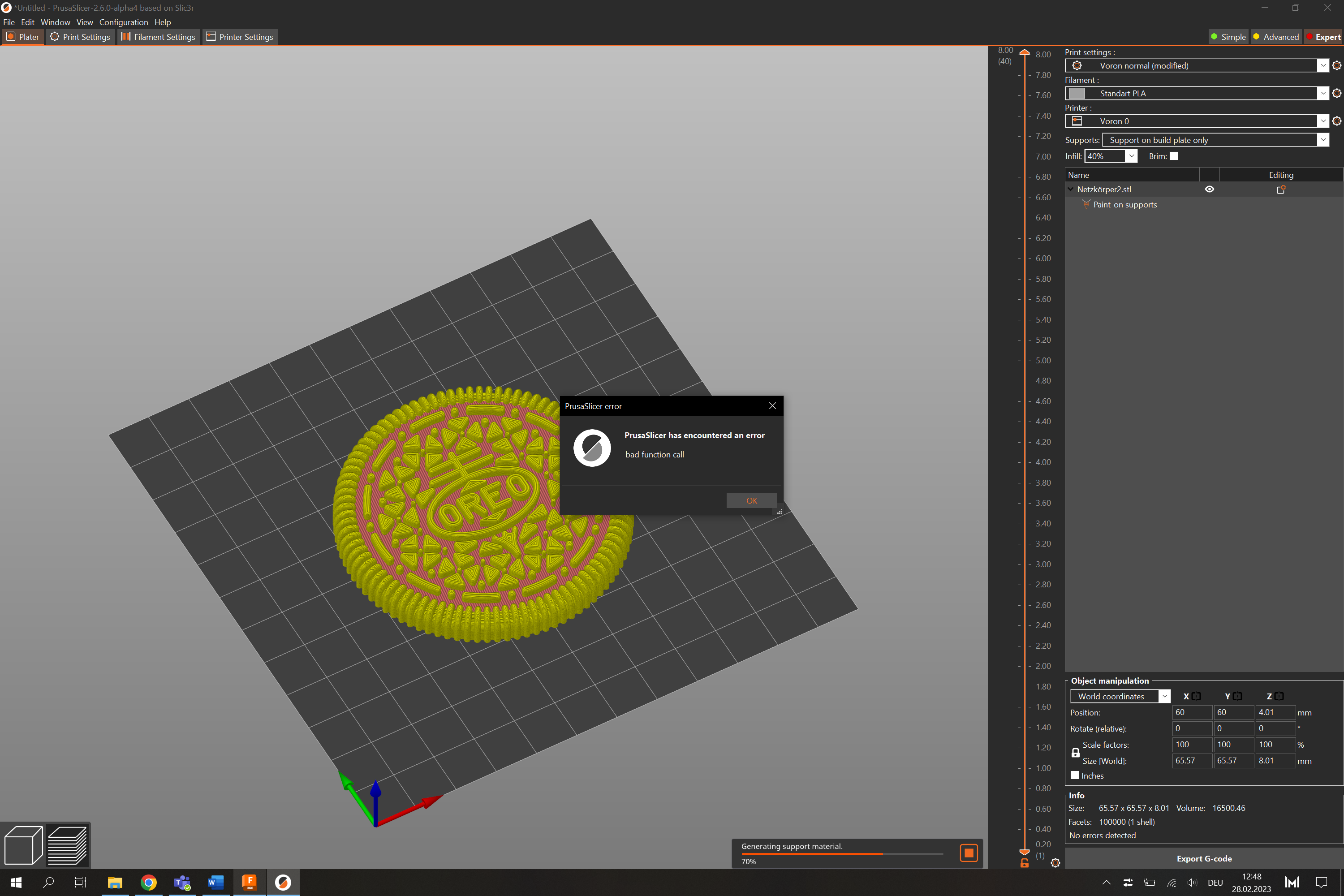 bad function call without any obvious reason · Issue #9892 · prusa3d ...