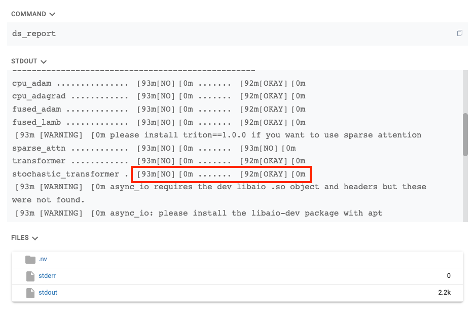 Render `stdout` Colors In Bundle View Details · Issue 4180 · Codalab 