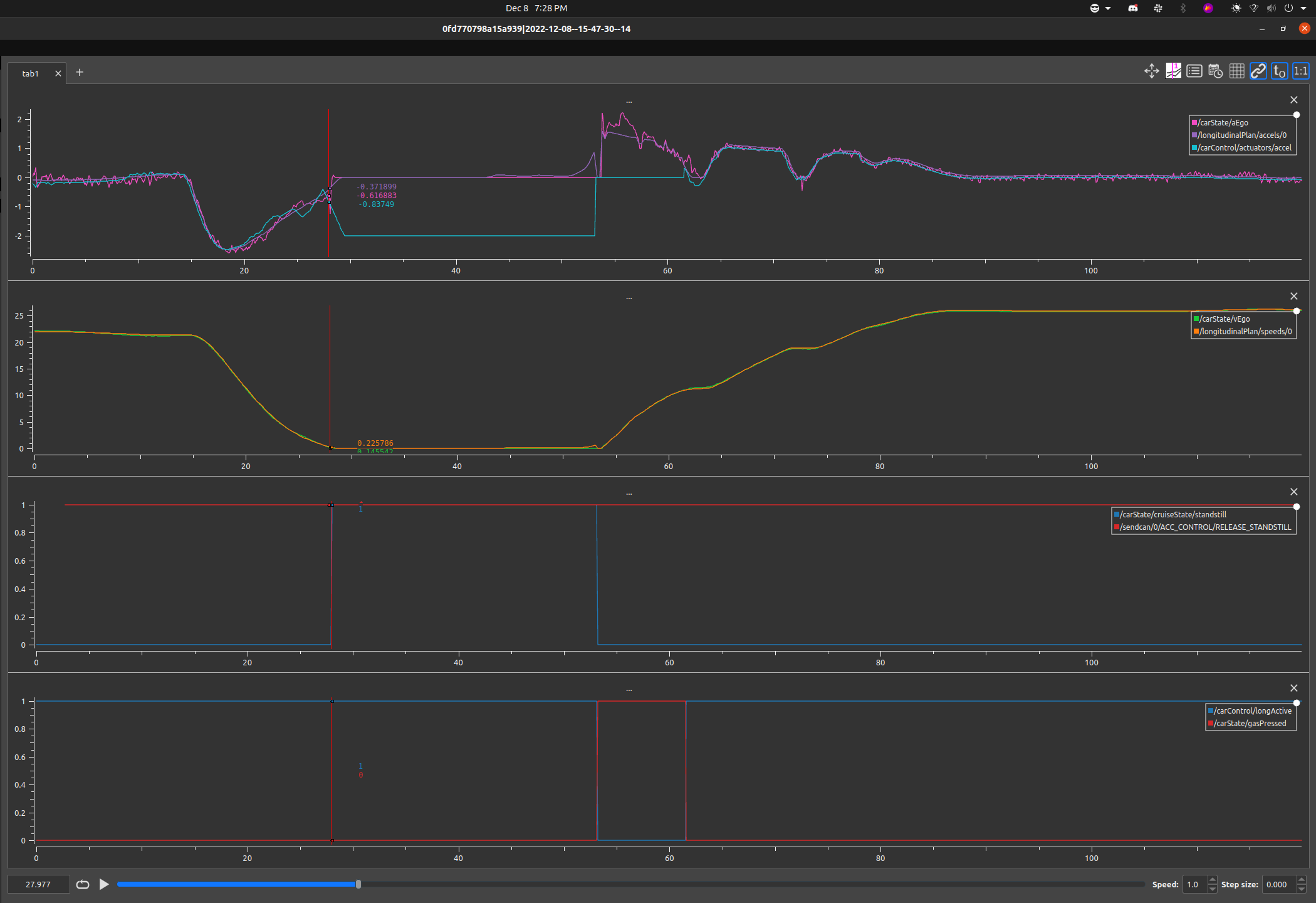 Standstill message causing car not to continue anymore · Issue #26723 · commaai/openpilot · GitHub