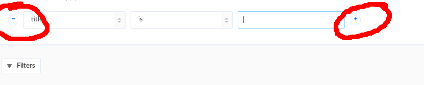 Filter add and remove button not vertically align · Issue #2645 · strapi/strapi · GitHub