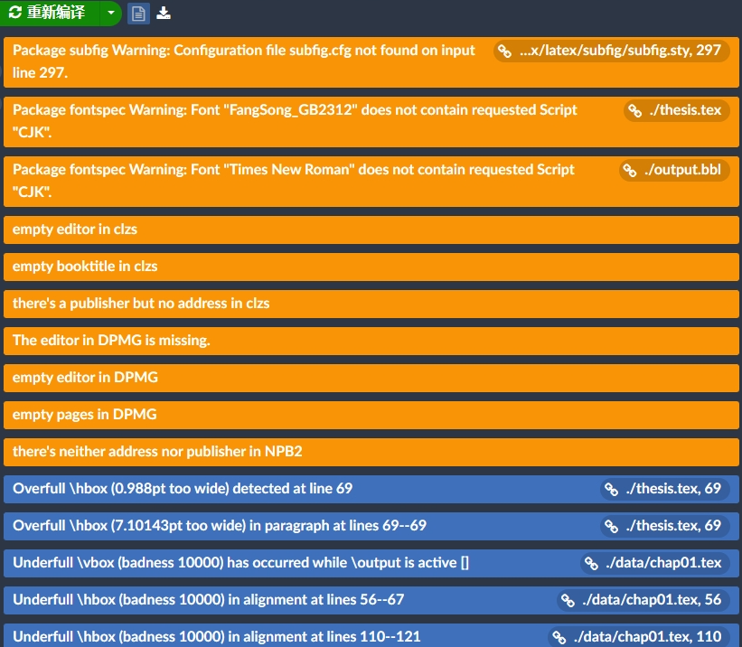部分字体显示错误 · Issue #19 · TomHeaven/nudt_thesis · GitHub