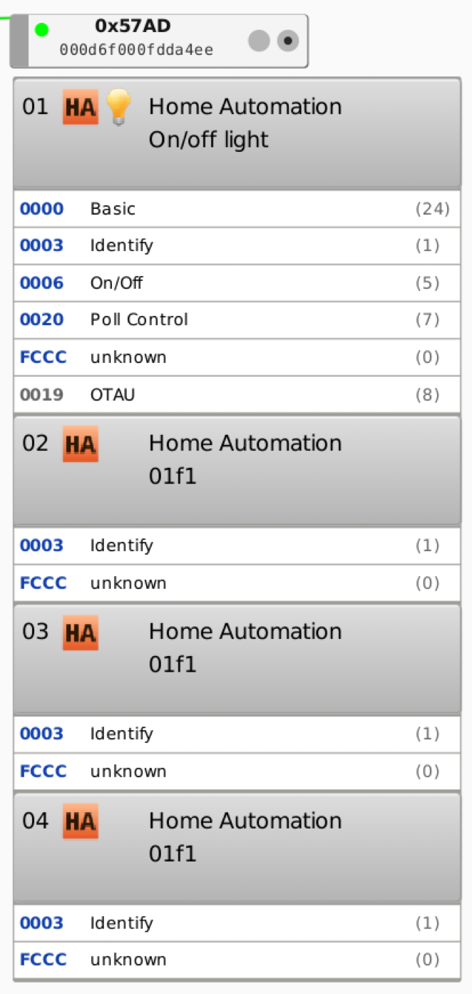 Request Device Support: Wall Switch 4 key Terncy (xiaoyan) · Issue ...