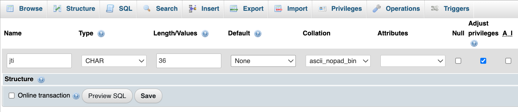 stored procedure is missing support for charset collation · Issue #17419 · phpmyadmin/phpmyadmin ...