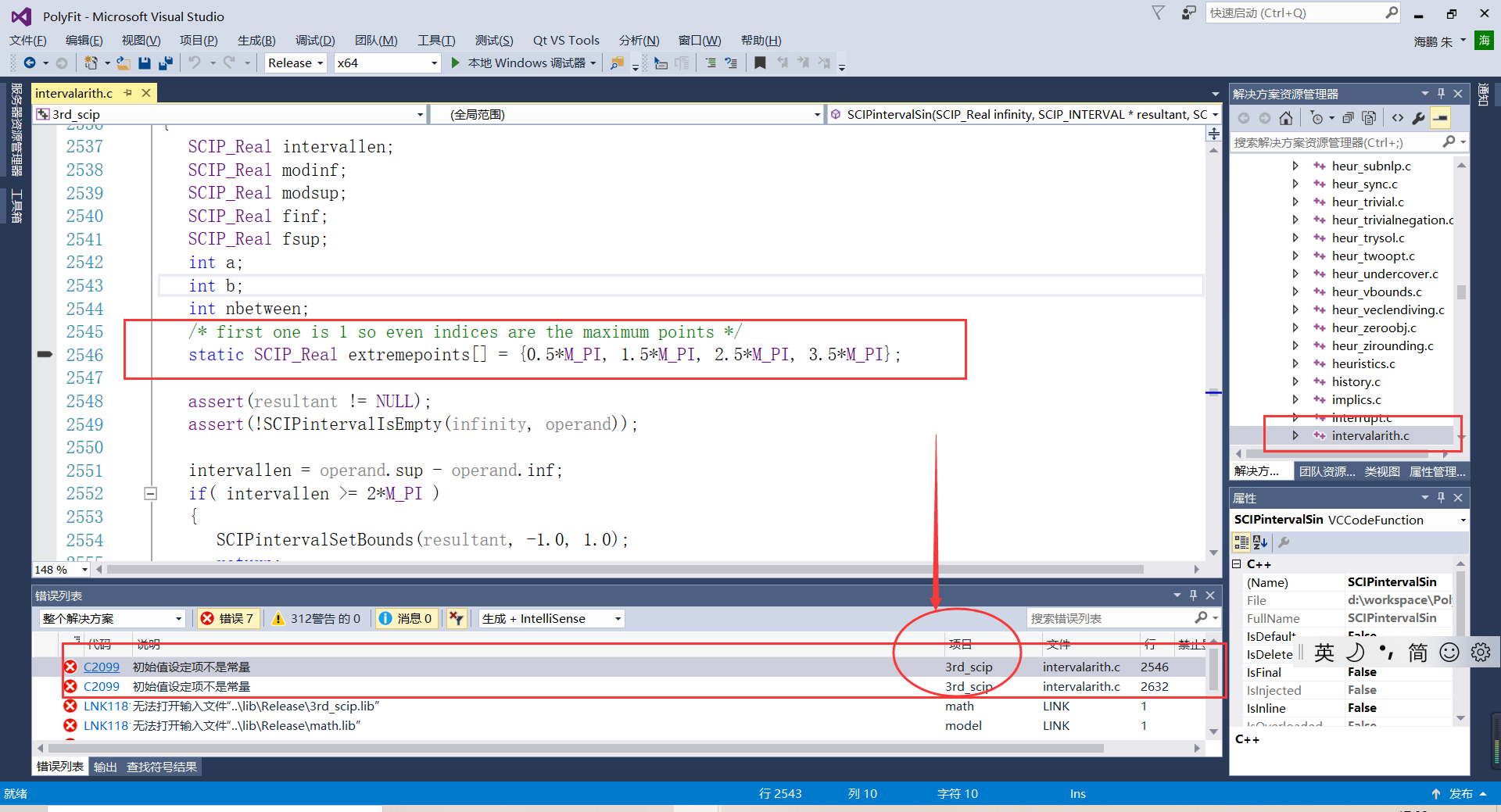 professor, I use VS2015, CGAL 4.11.1, QT5.9.9 to build the polyfit-main project, but i have some ...