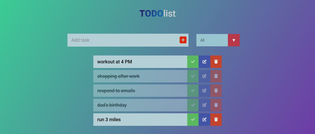 GitHub - aszkurlat/To-Do-List: Simply Javascript To-Do List