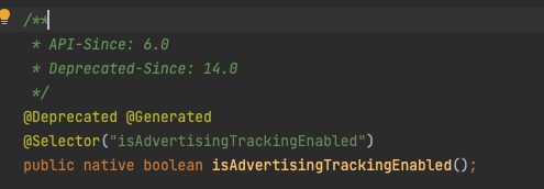Clang doesn't recognize everything correctly as deprecated · Issue #168 · multi-os-engine/multi ...