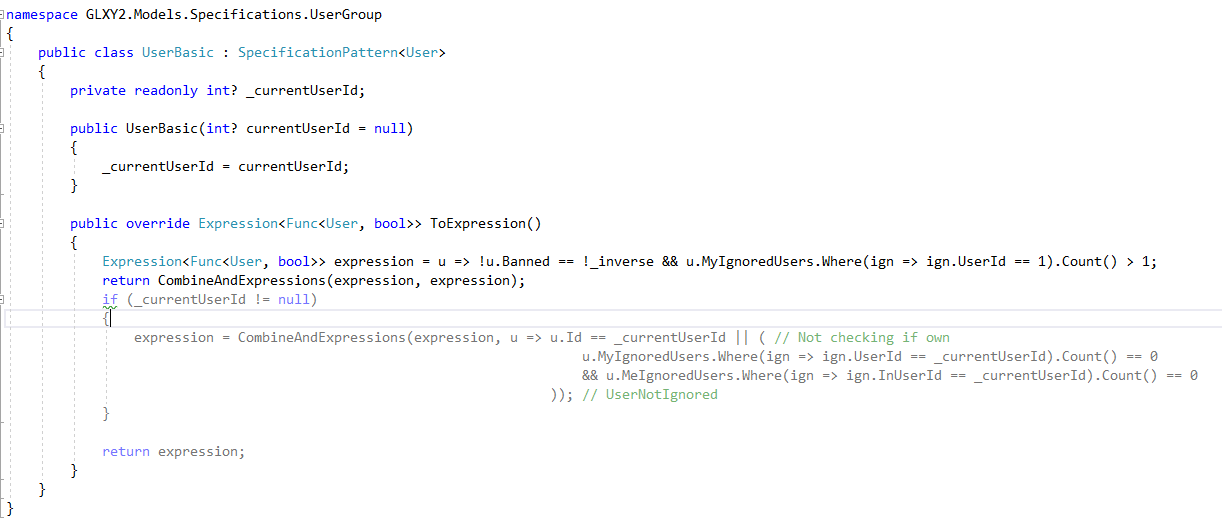 Lambda expressions composing stopped working · Issue #11672 · dotnet/efcore · GitHub