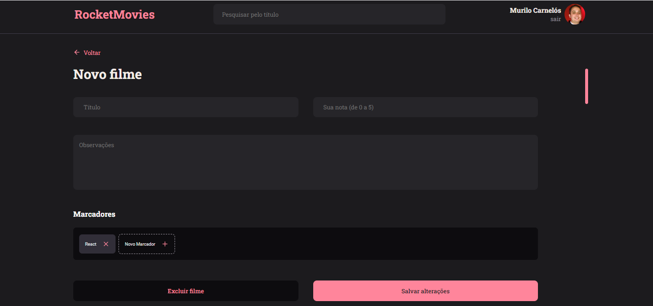 GitHub - mcarnelos/projeto-rocketmovies: O projeto RocketMovies foi criado como um desafio ...
