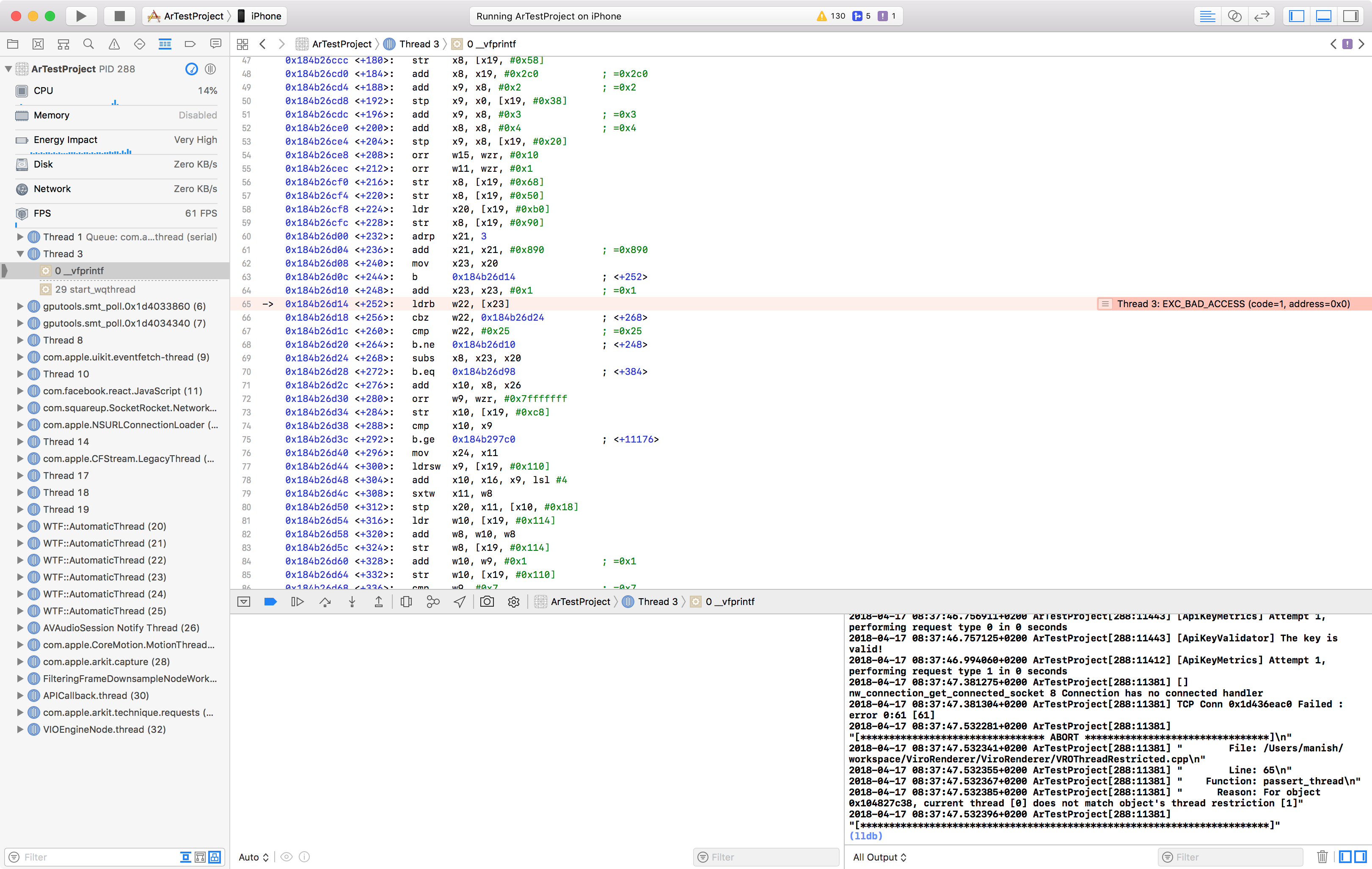 ViroARImageMarker crashes the app · Issue #207 · viromedia/viro · GitHub