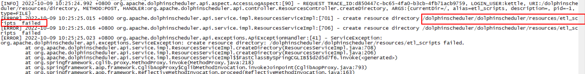 [Bug] Resouce center can not create file and directories · Issue #12267 · apache ...