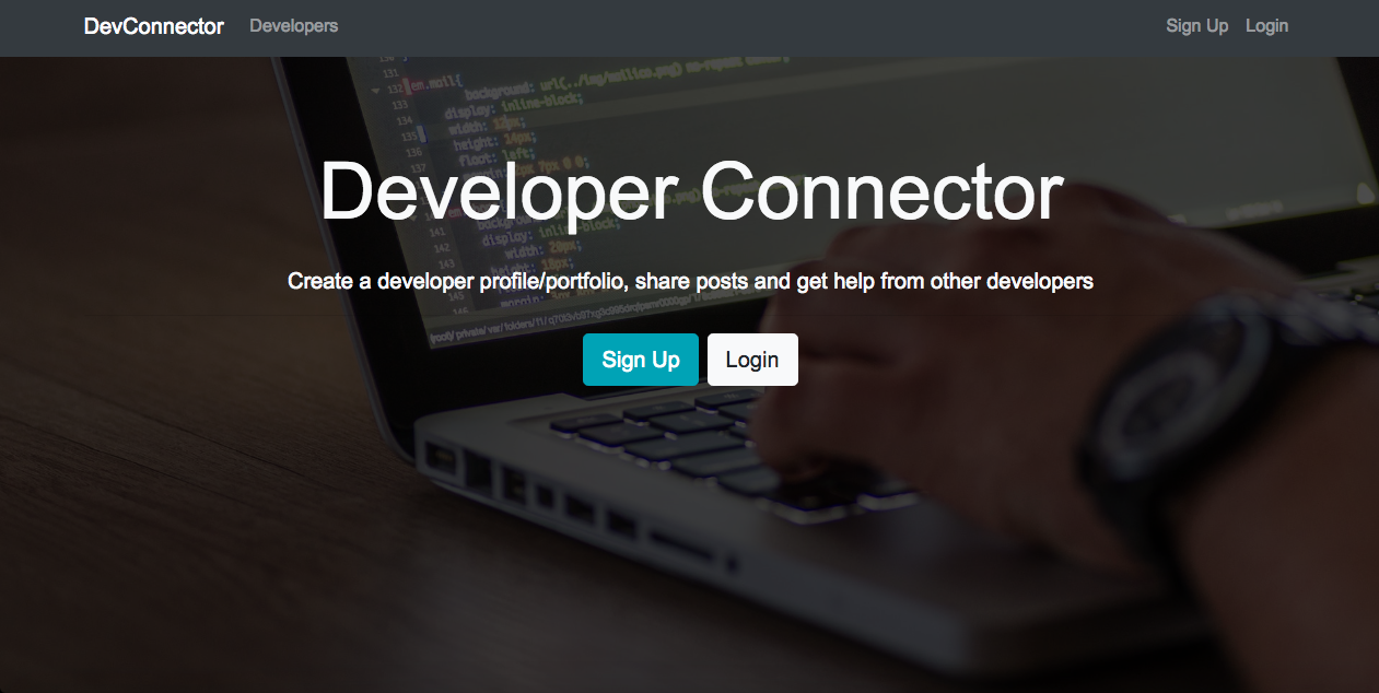 GitHub - sleeplesseditor/DevConnector: A social network for developers ...