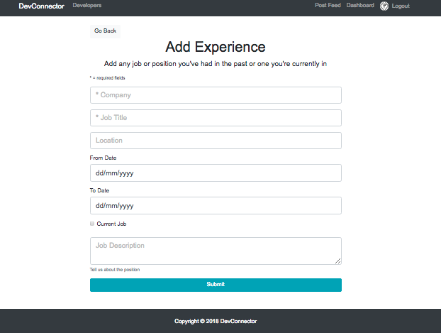 GitHub - sleeplesseditor/DevConnector: A social network for developers ...