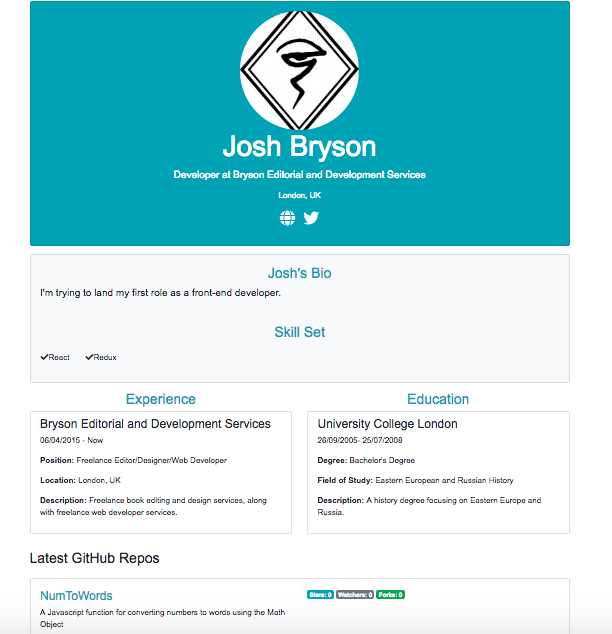 GitHub - sleeplesseditor/DevConnector: A social network for developers ...