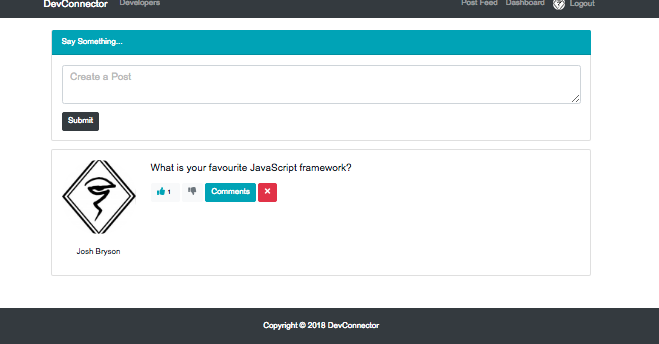 GitHub - sleeplesseditor/DevConnector: A social network for developers ...