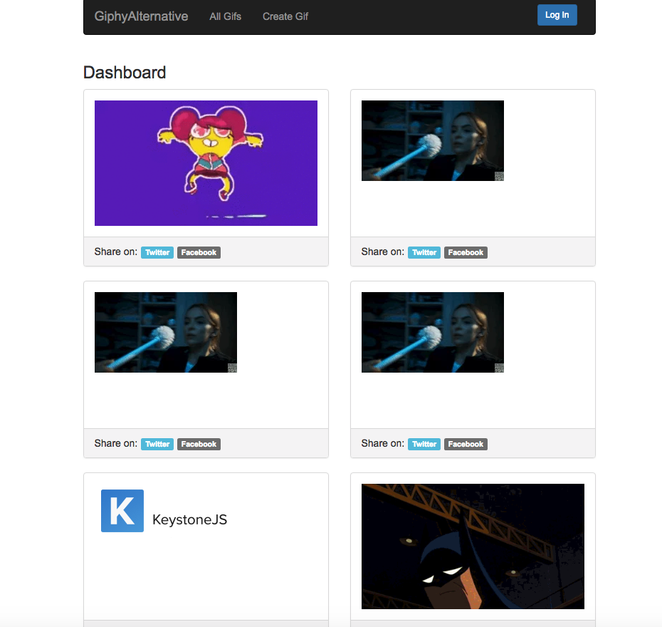 GitHub - sleeplesseditor/GiphyAlternative: An app that presents an ...