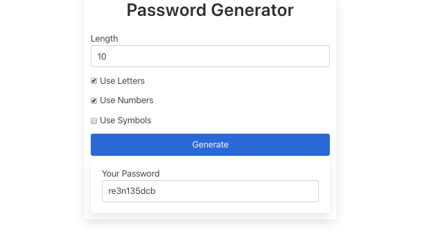 GitHub - sleeplesseditor/PwGenerator: An early experiment in the use of ...