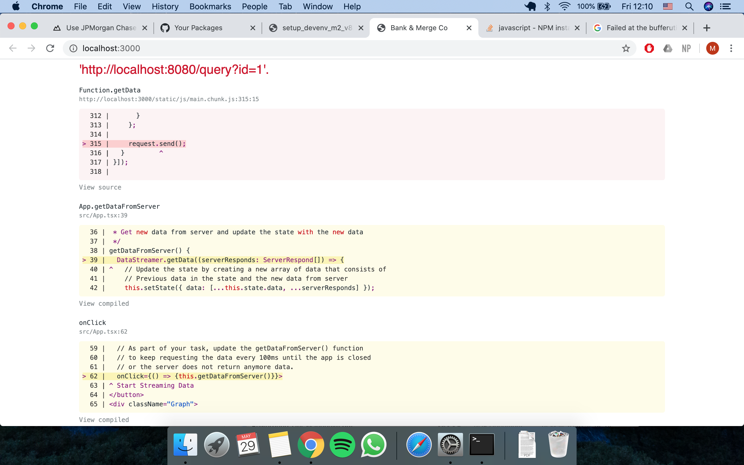 npm install problem · Issue #310 · insidesherpa/JPMC-tech-task-2-PY3 ...