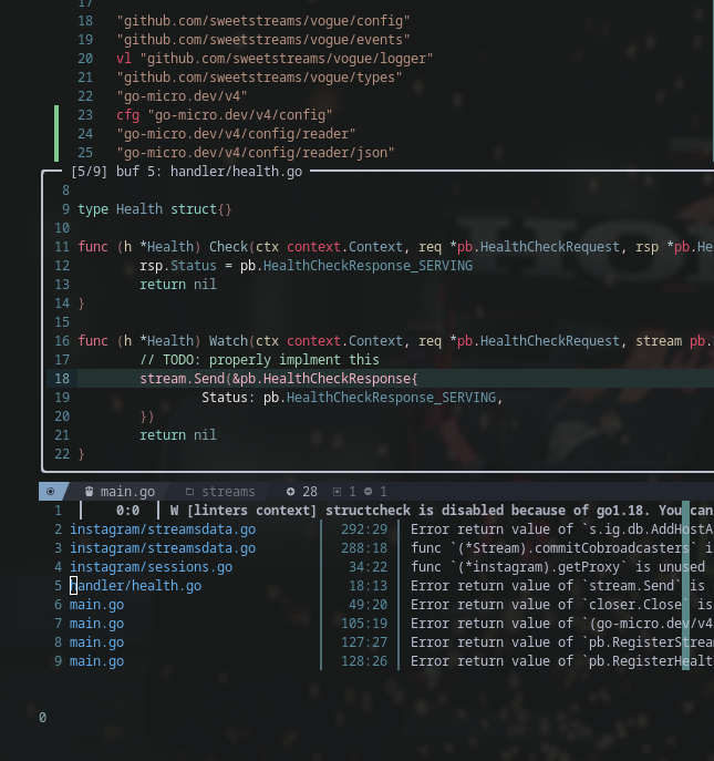 Statusbar Under Quickfix Window · Issue 72 · Kevinhwang91nvim Bqf · Github 