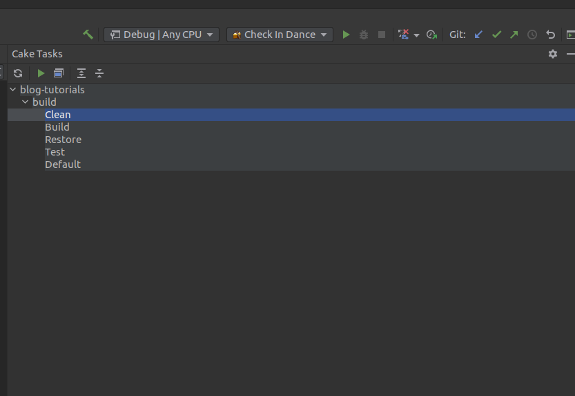Cake Tasks window not working on linux · Issue #99 · cake-build/cake ...
