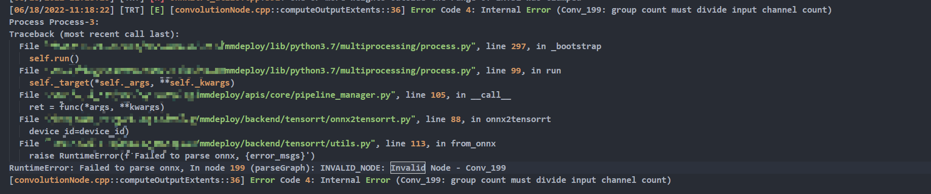 shufflenet_v1 and shufflenet_v2 conver dynamic fail · Issue #405 · open-mmlab/mmdeploy · GitHub