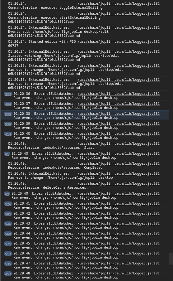 Execute joplin-cli command will delete joplin-desktop external editor file · Issue #4841 ...