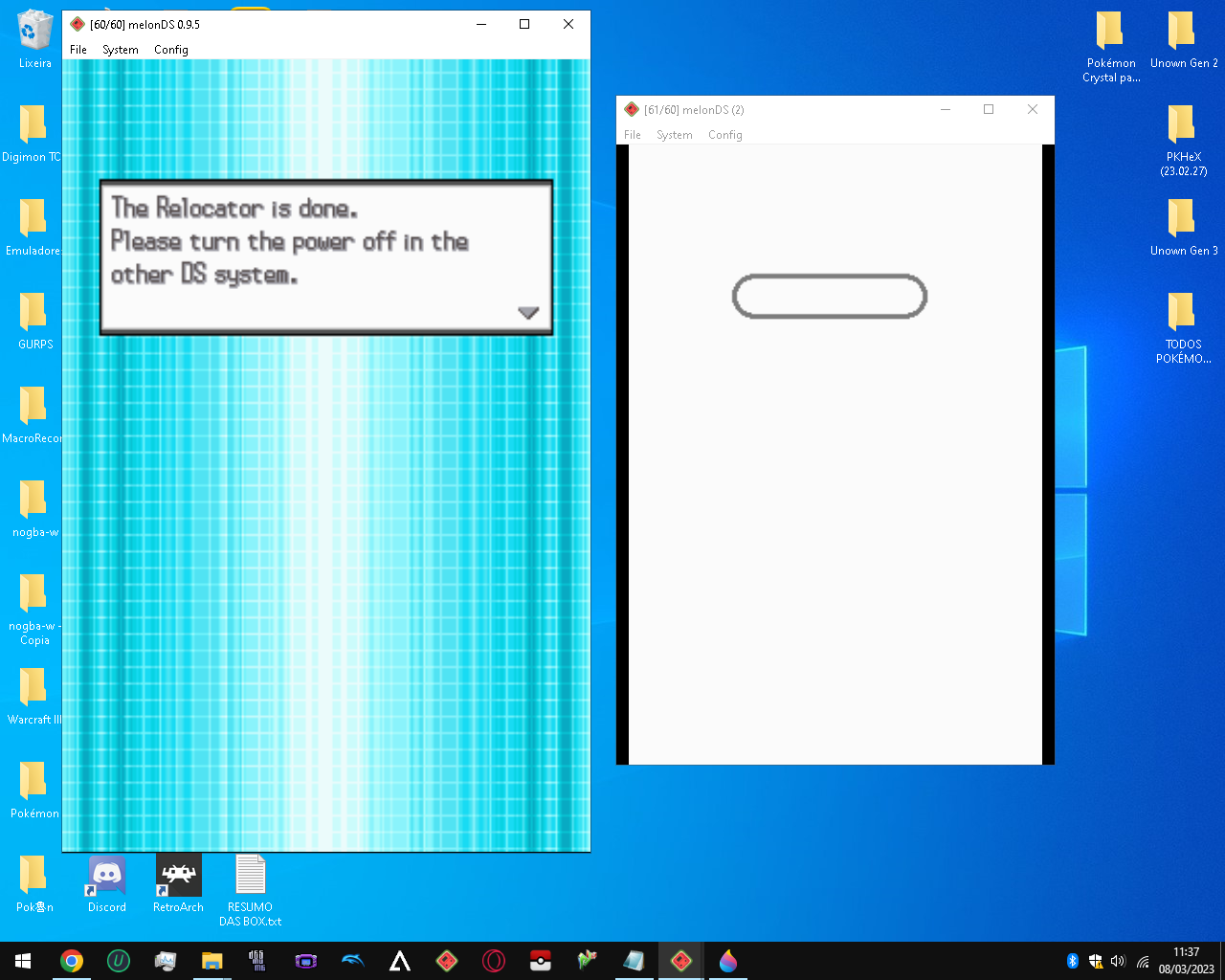 Pokemon Black : Relocator not working · Issue #436 · melonDS-emu/melonDS · GitHub