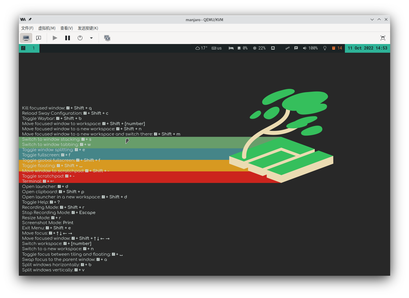iso not starting properly in qemu/kvm · Issue #318 · manjaro-sway/manjaro-sway · GitHub