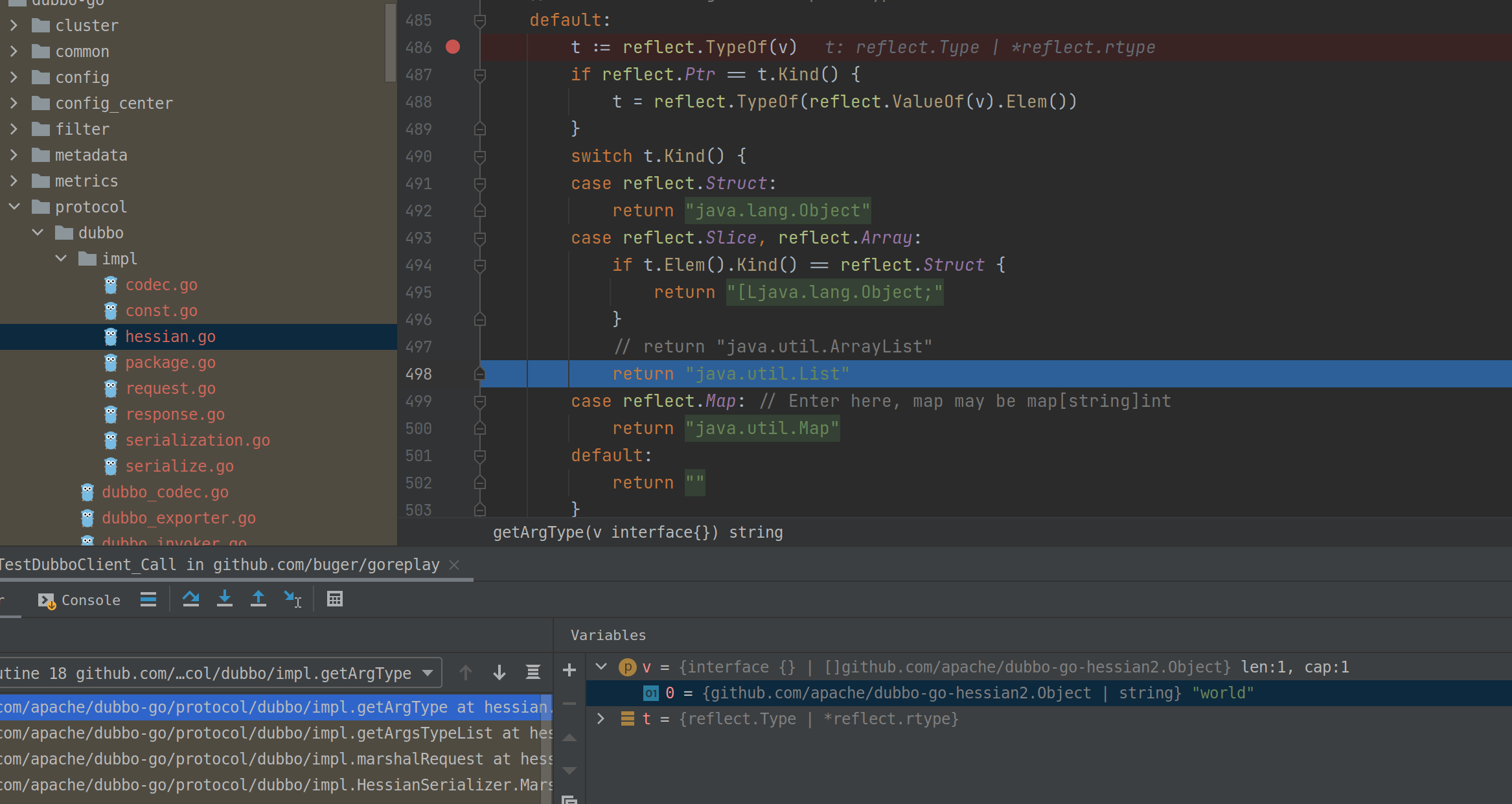 go 客户端泛化调用 Java 服务端，服务端 dubbo 报错 · Issue #912 · apache/dubbo-go · GitHub