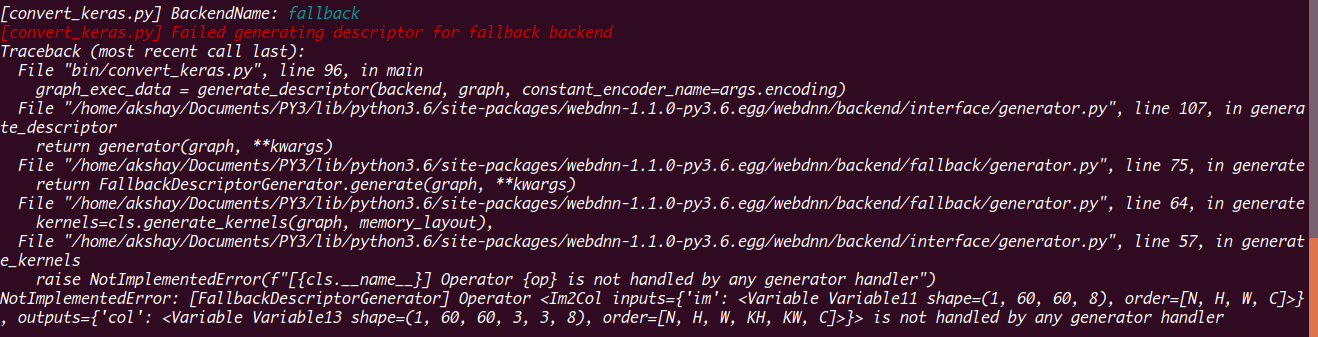 cannot converting "h5" into computation graph format · Issue #727 · mil-tokyo/webdnn · GitHub
