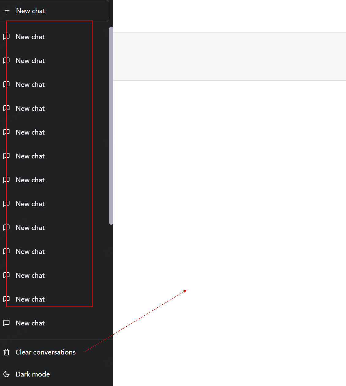 What about clear the conversation every once in a while? · Issue #268 ...