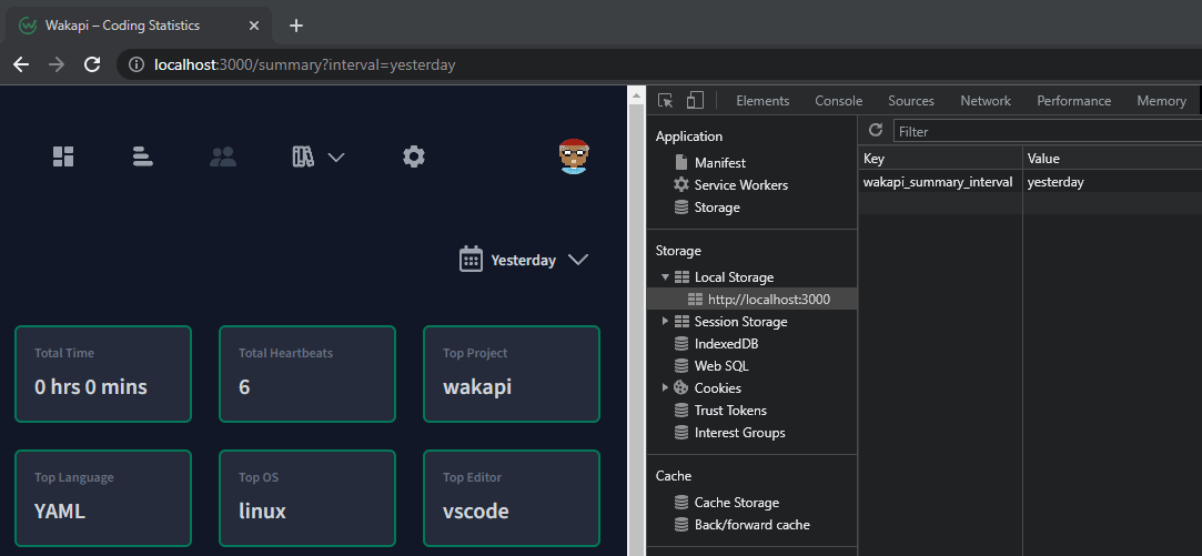 Add an option to choose which timeframe should be displayed by default · Issue #391 · muety ...